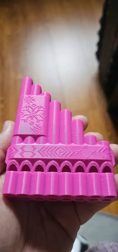 哨笛排箫 来自 dp makes MakerWorld：免费下载 3D 模型