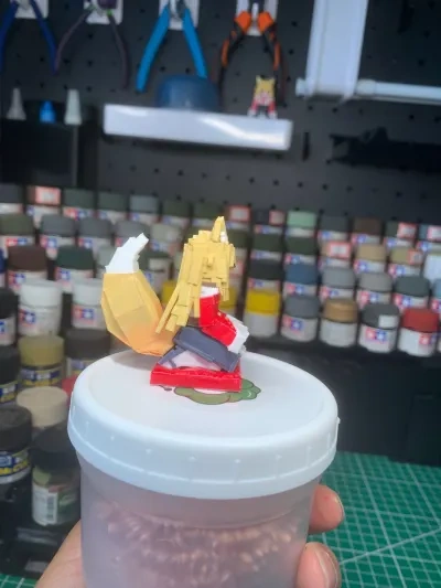 我的世界YSM酒狐蹲坐 - 免费 3D 打印模型 - MakerWorld