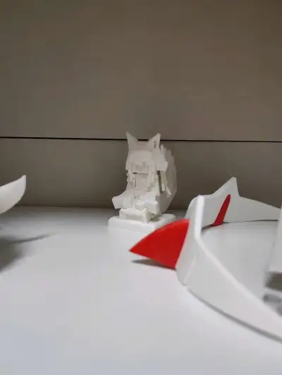 我的世界YSM酒狐蹲坐 - 免费 3D 打印模型 - MakerWorld