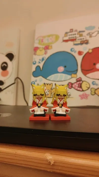 我的世界YSM酒狐蹲坐 - 免费 3D 打印模型 - MakerWorld