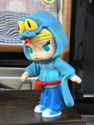 疯狂动物城 盖瑞一条蛇molly 联名（多色分件） 来自 Hoppe MakerWorld：免费下载 3D 模型