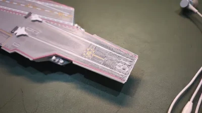 福建舰 1:2000 来自 redghost13 MakerWorld：免费下载 3D 模型