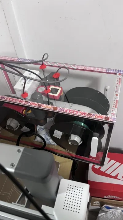 A1+A1mini AMS LITE改满血顶置AMS（支持回转）防潮密封封箱 来自 聪明的抹豆 MakerWorld：免费下载 3D 模型