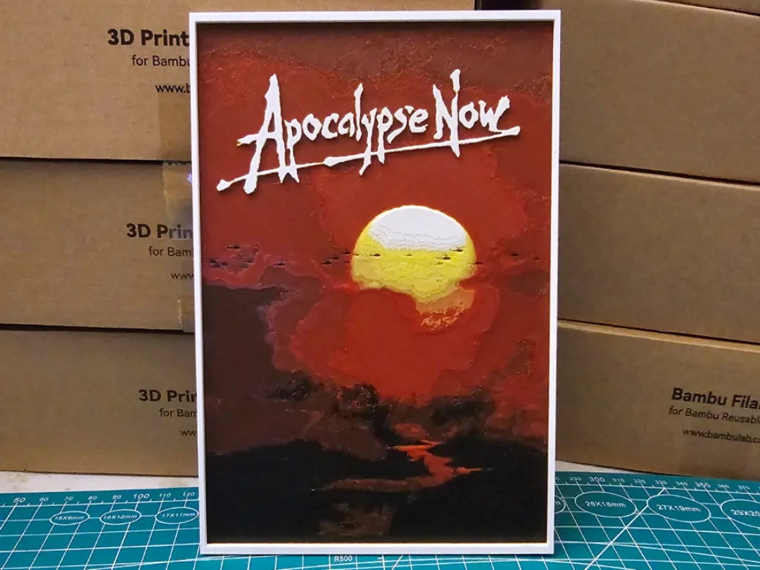 Apocalypse Now Movie Poster - Hueforge Art 来自 Lumpy3D - MakerWorld