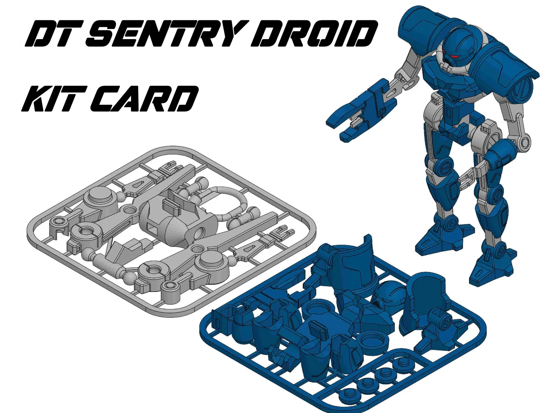 DT Sentry Droid kit card starwars 来自 Willi 3D - MakerWorld