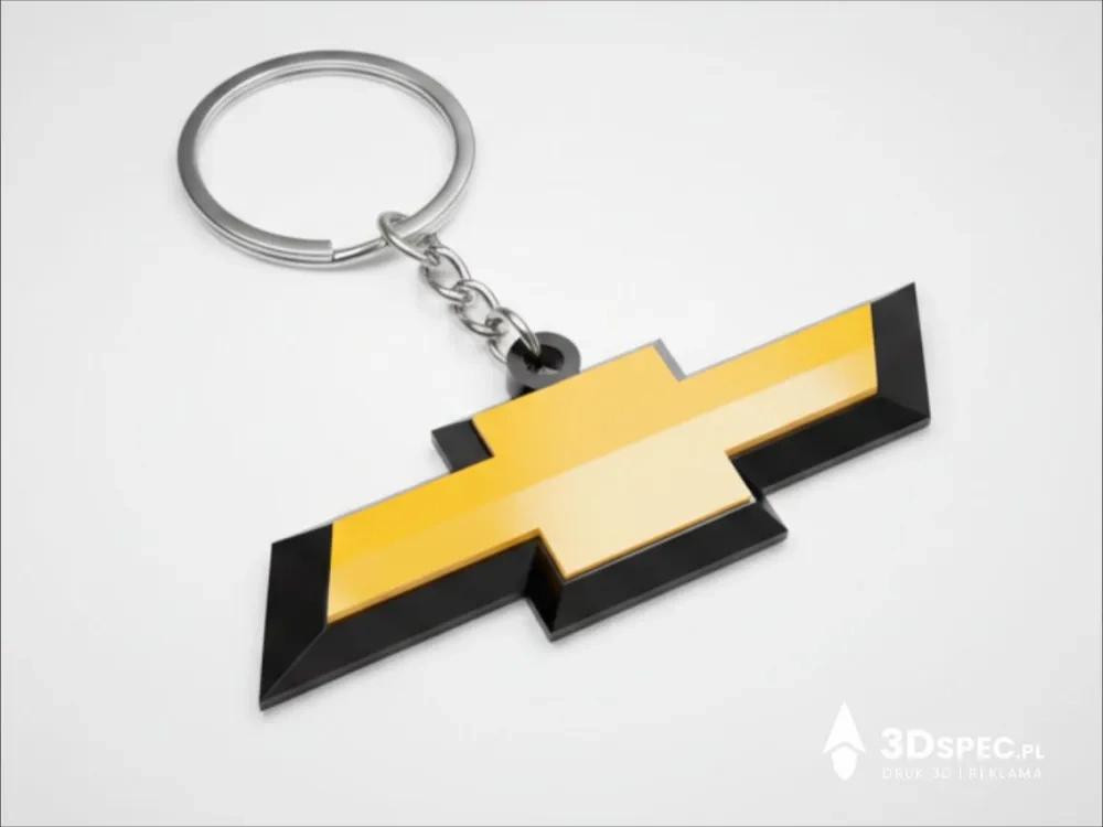 雪佛兰钥匙扣 - 免费 3D 打印模型 - MakerWorld