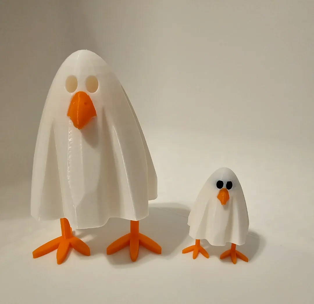 Chicken Ghost 来自 Chonies - MakerWorld