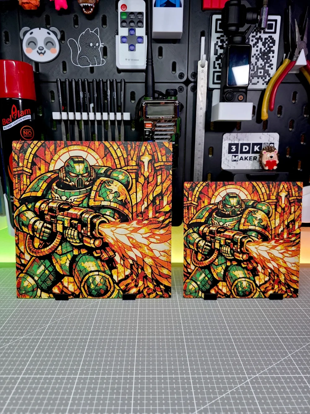 GrimDark Salamanders - Hueforge - 五色 - 免费 3D 打印模型 - MakerWorld