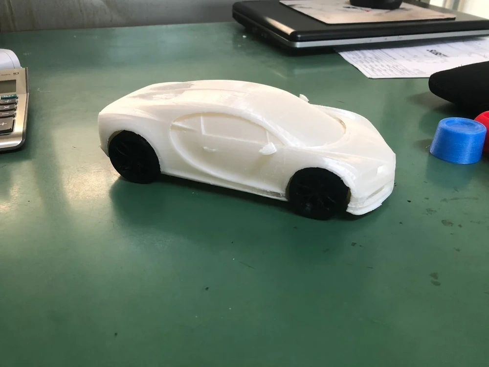 布加迪凯龙比例模型 来自 Rice_E MakerWorld：免费下载 3D 模型