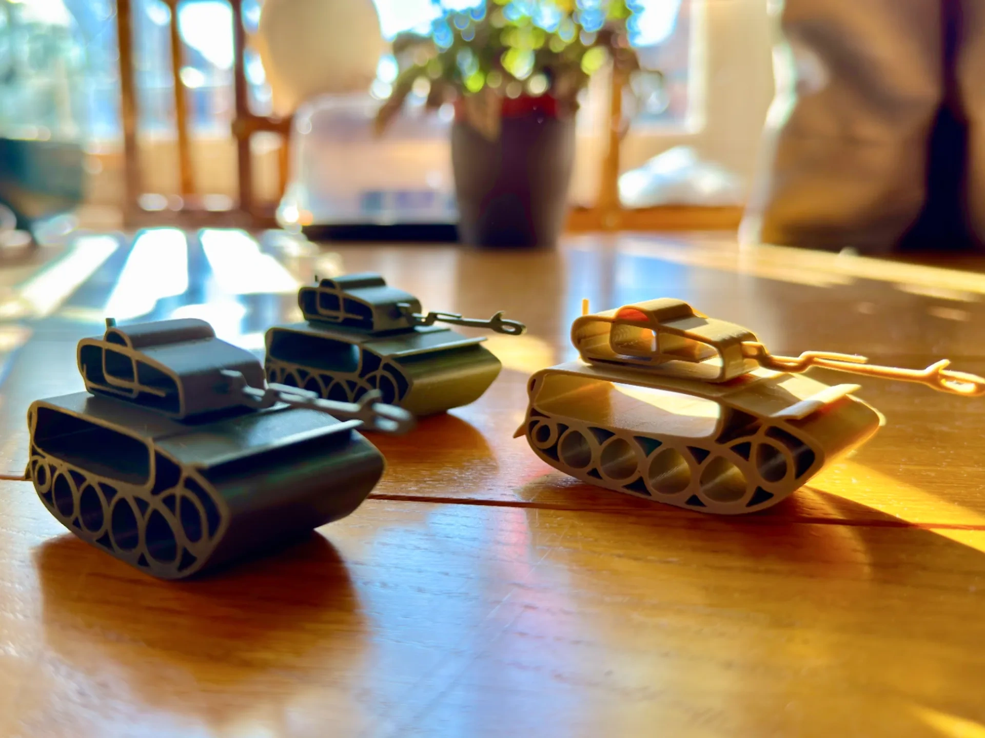 Tank Line art 来自 Tesial Design - MakerWorld
