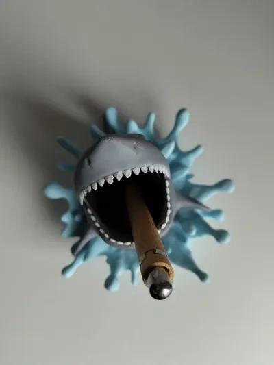 鲨鱼/笔筒 来自 trixs3D - MakerWorld