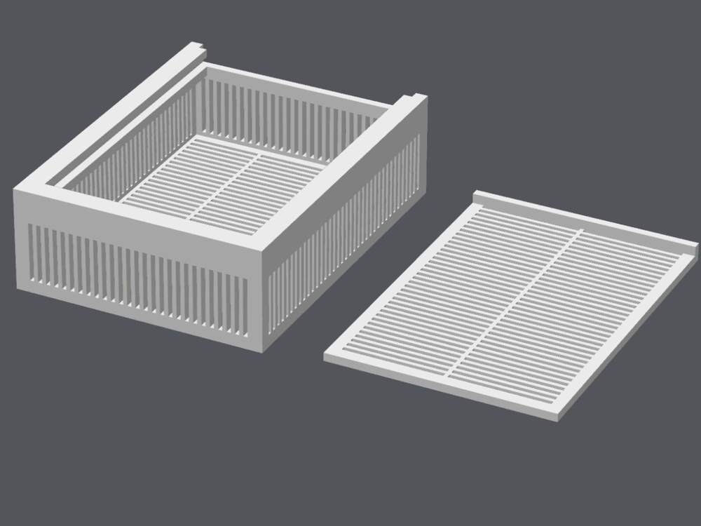 Drying box, desiccant box 抽拉式干燥盒 干燥剂收纳盒 60*80*25mm 来自 SeeOneMakerWorld ...