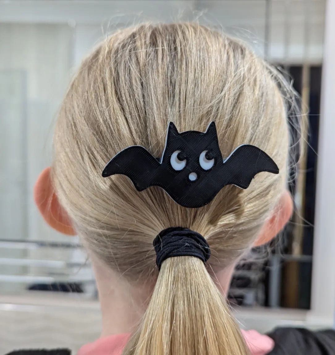 Bat Hair Clip 来自 3dMissPrints - MakerWorld