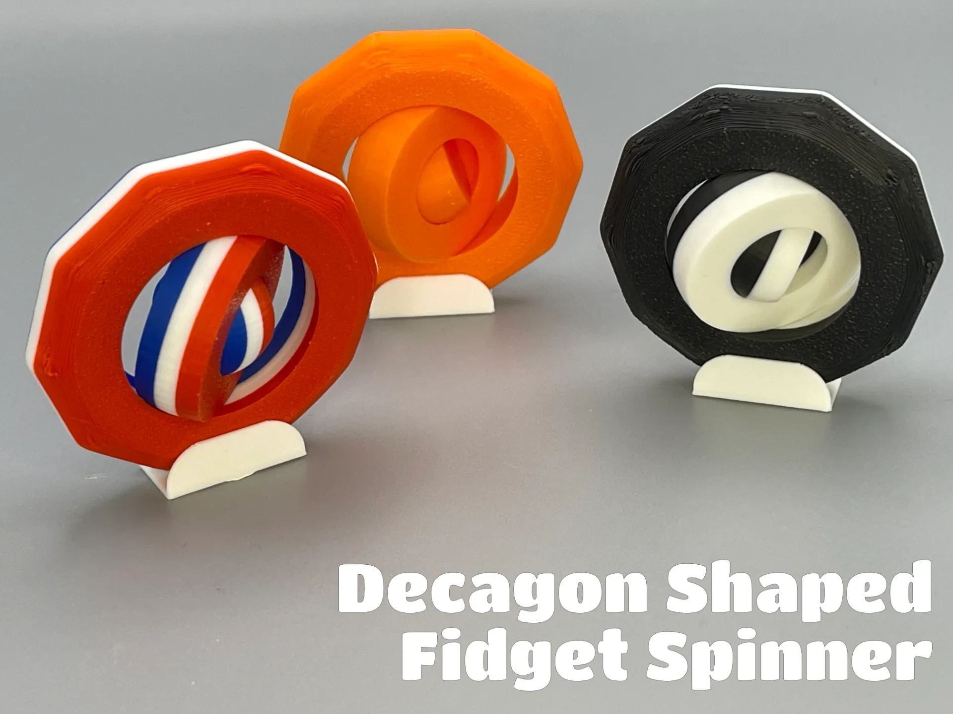 Decagon-Shaped Fidget Spinner 来自 MalcTheOracle - MakerWorld