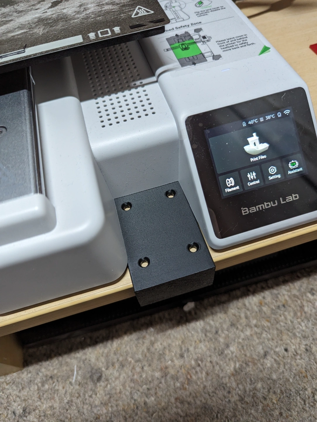 A1 Mini Table Clamp 来自 carlbrinsden MakerWorld：免费下载 3D 模型