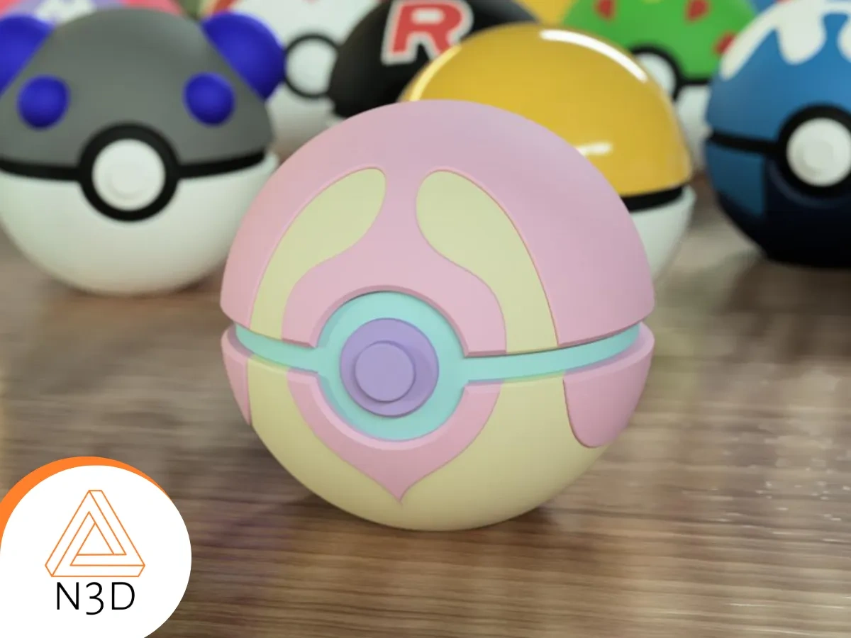 Heal Ball - Pokemon Pokeball Collection 来自 N3D - MakerWorld