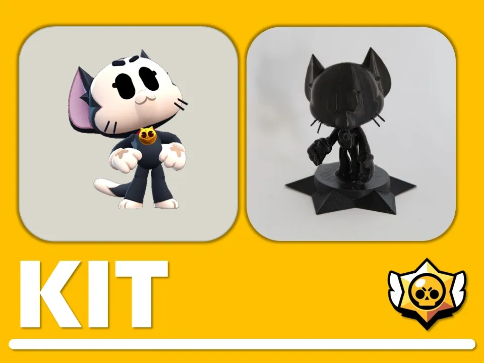 Kit brawl stars figurine 来自 Mike.stl - MakerWorld