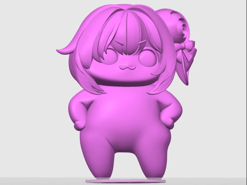 doro一体叉腰站姿 来自 bztdMakerWorld：免费下载 3D 模型