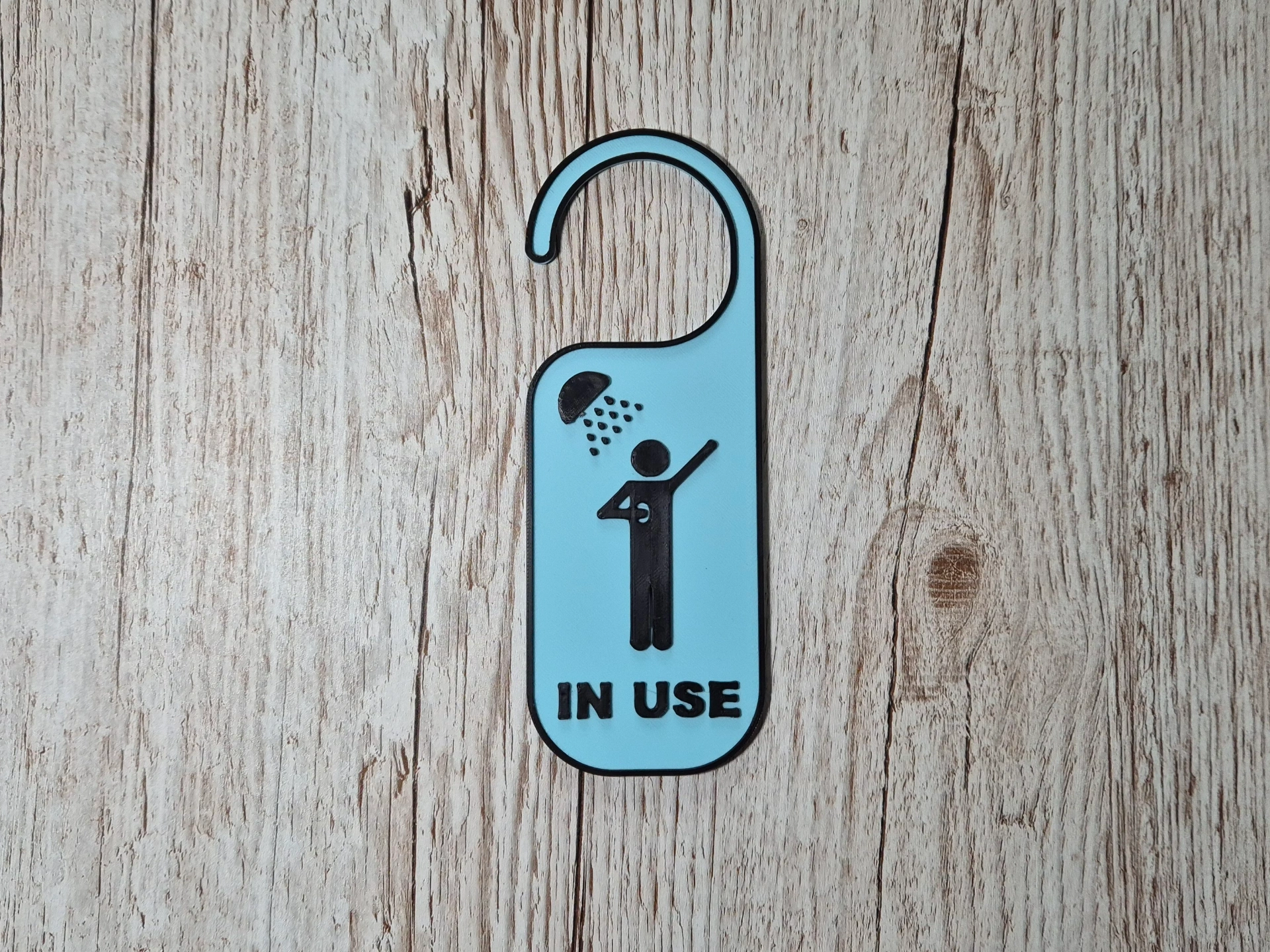 Shower 'Occupied' Bathroom Door Sign 来自 DB Components - MakerWorld