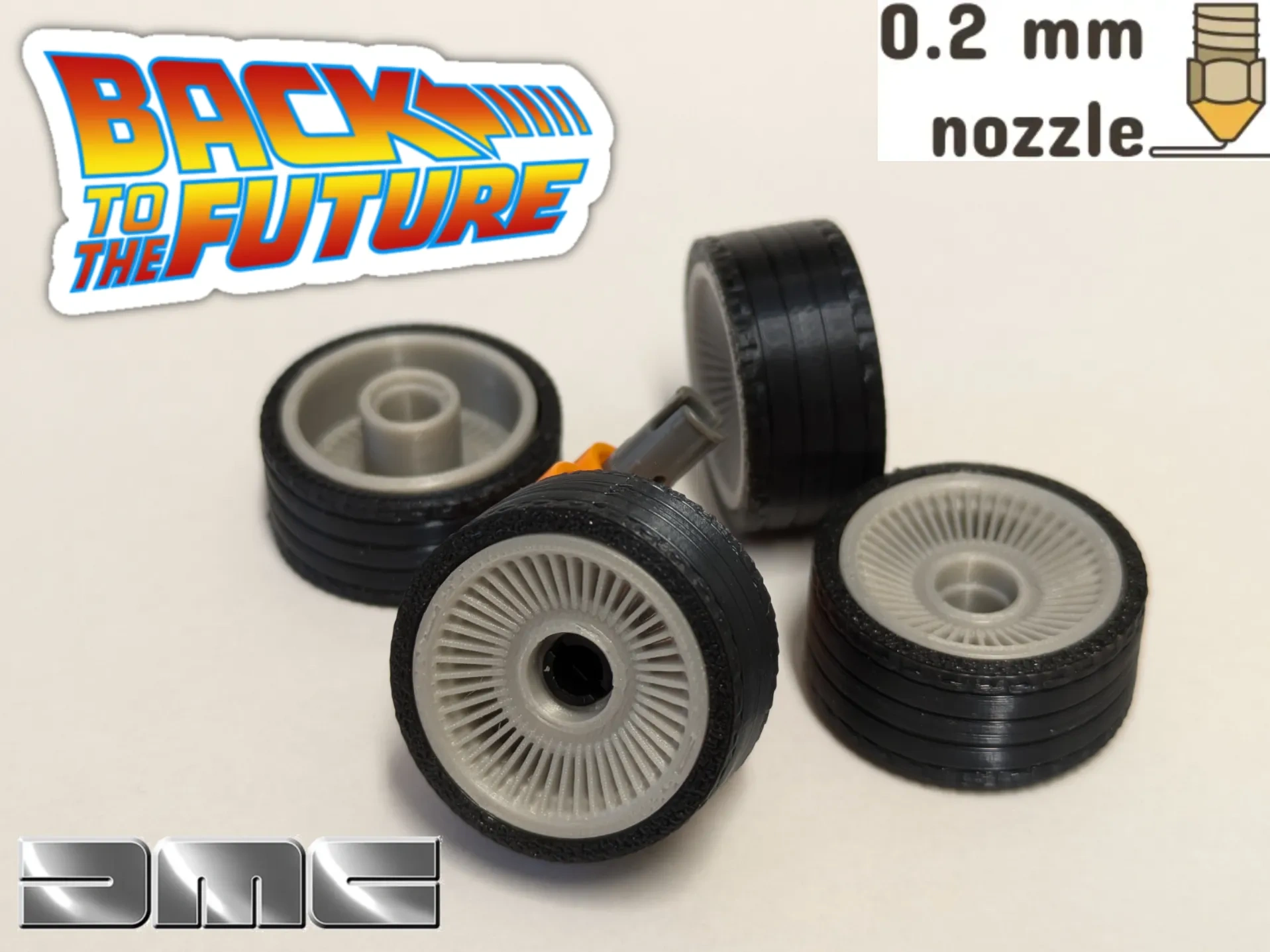 Lⓔgo 24-12 wheel DMC Turbo Cast 来自 geo.luki - MakerWorld