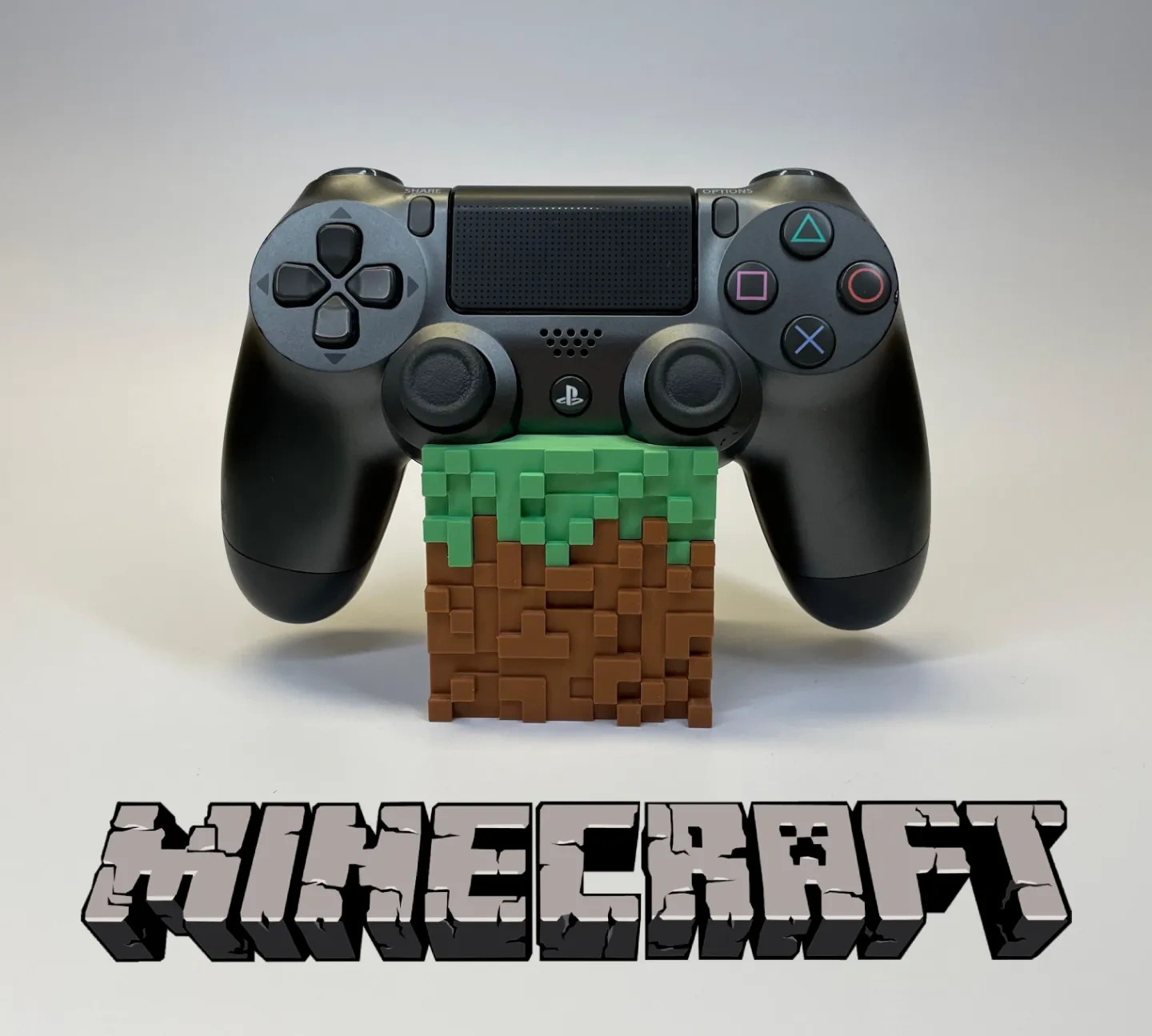 Minecraft PS4 手柄支架 来自 Mohammad AD MakerWorld：免费下载 3D 模型