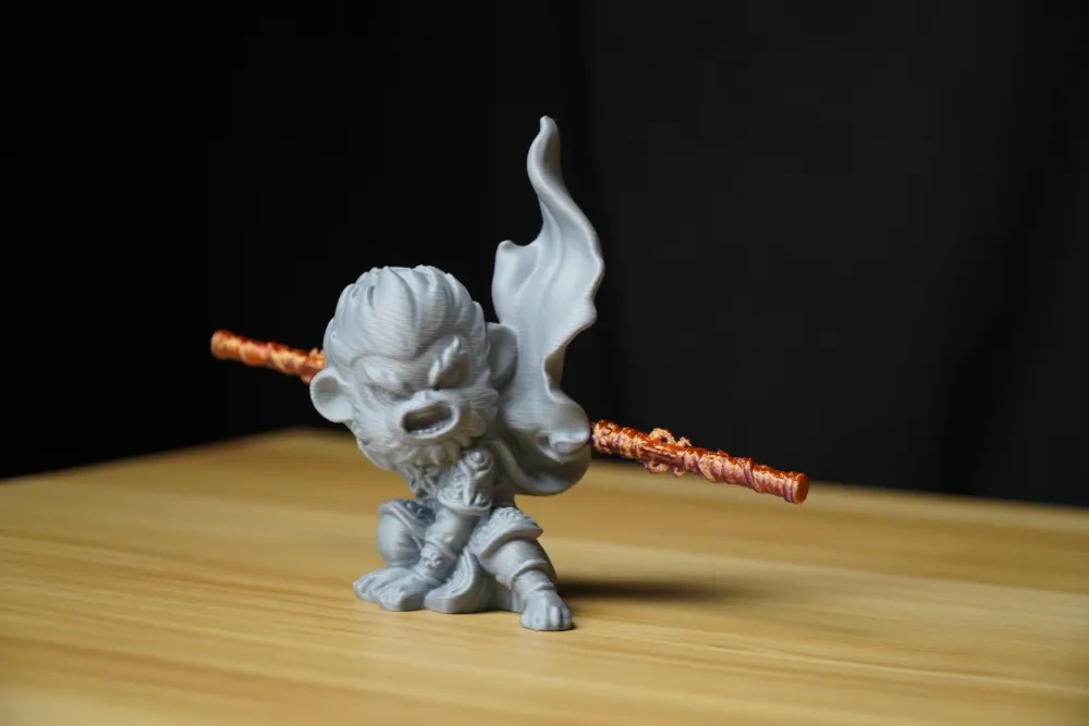 石猴悟空 大圣归来 q版超帅悟空 来自 我是JODGE MakerWorld：免费下载 3D 模型