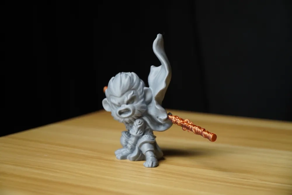 石猴悟空 大圣归来 q版超帅悟空 来自 我是JODGE MakerWorld：免费下载 3D 模型