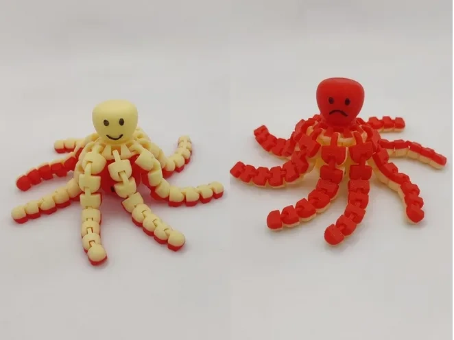 Mood flip articulated flexi octpus 来自 DieProfikeit - MakerWorld
