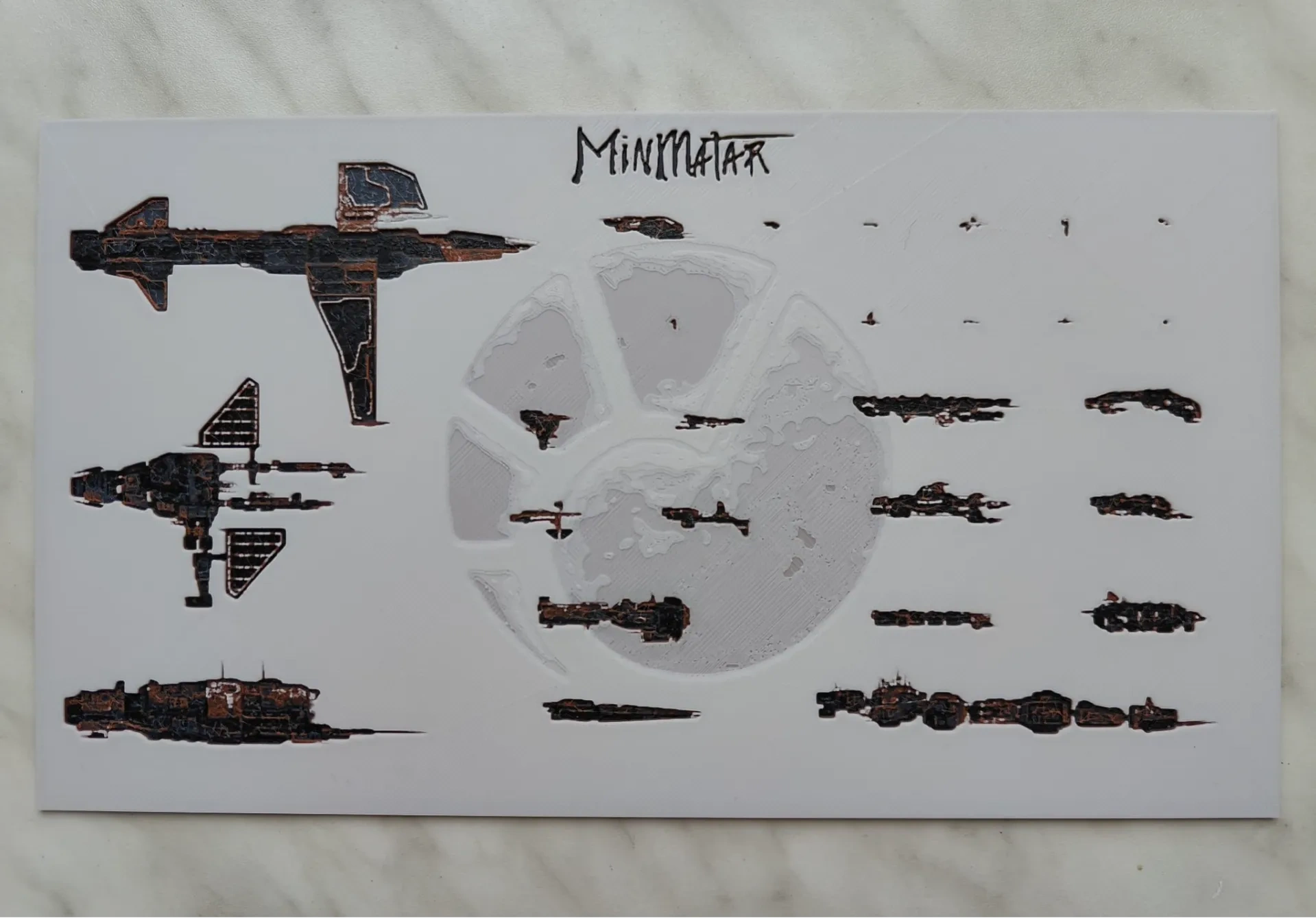 Minmatar ships - EVE Online - Hueforge 来自 BeaN MakerWorld：免费下载 3D 模型