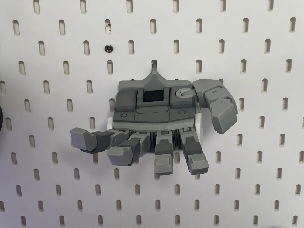 可动高达机械手 紧实关节 可做各种动作 - 免费 3D 打印模型 - MakerWorld