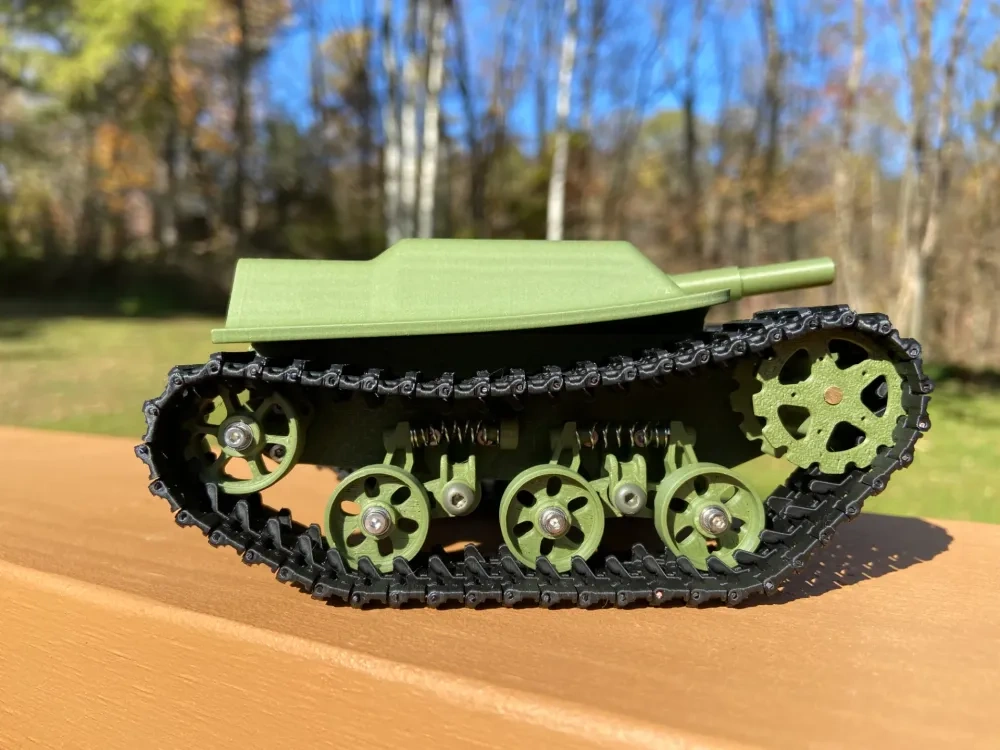 Tiny RC Motorized Tank 来自 bowser - MakerWorld