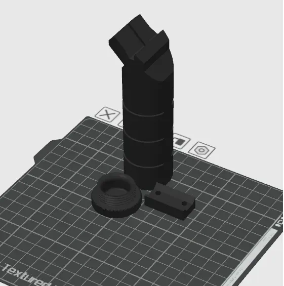 Airsoft long grip B25U RK-1 (angled) 来自 Andrej - MakerWorld