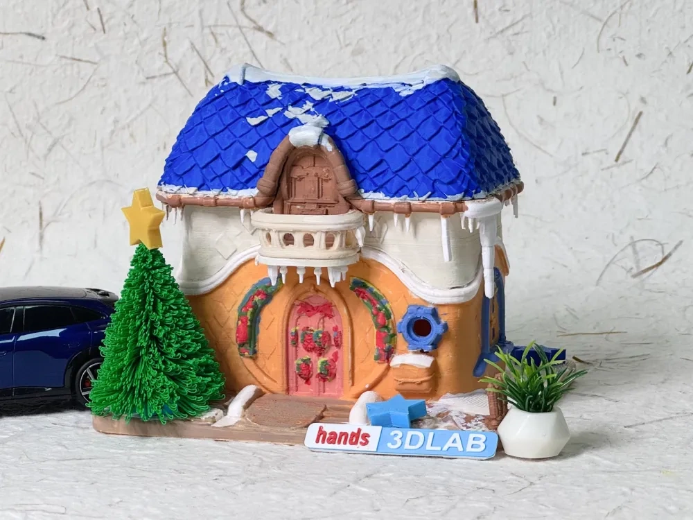 疯狂动物城 盖瑞太奶的蛇屋（圣诞主题版） - 免费 3D 打印模型 - MakerWorld