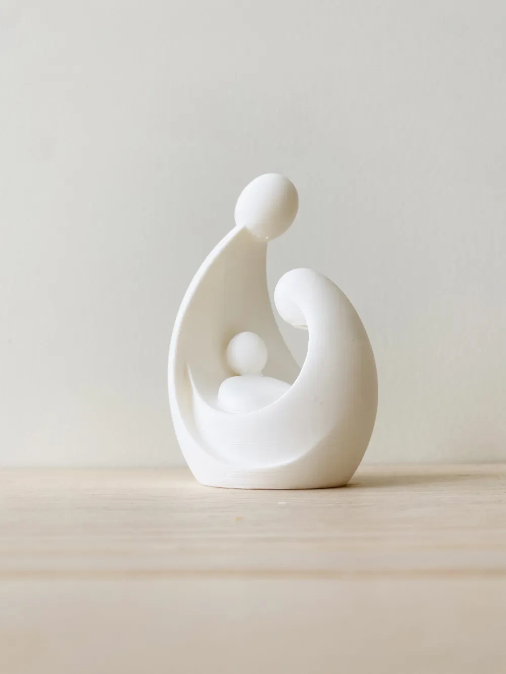 极简诞生场景(Q_Craft) - 免费 3D 打印模型 - MakerWorld