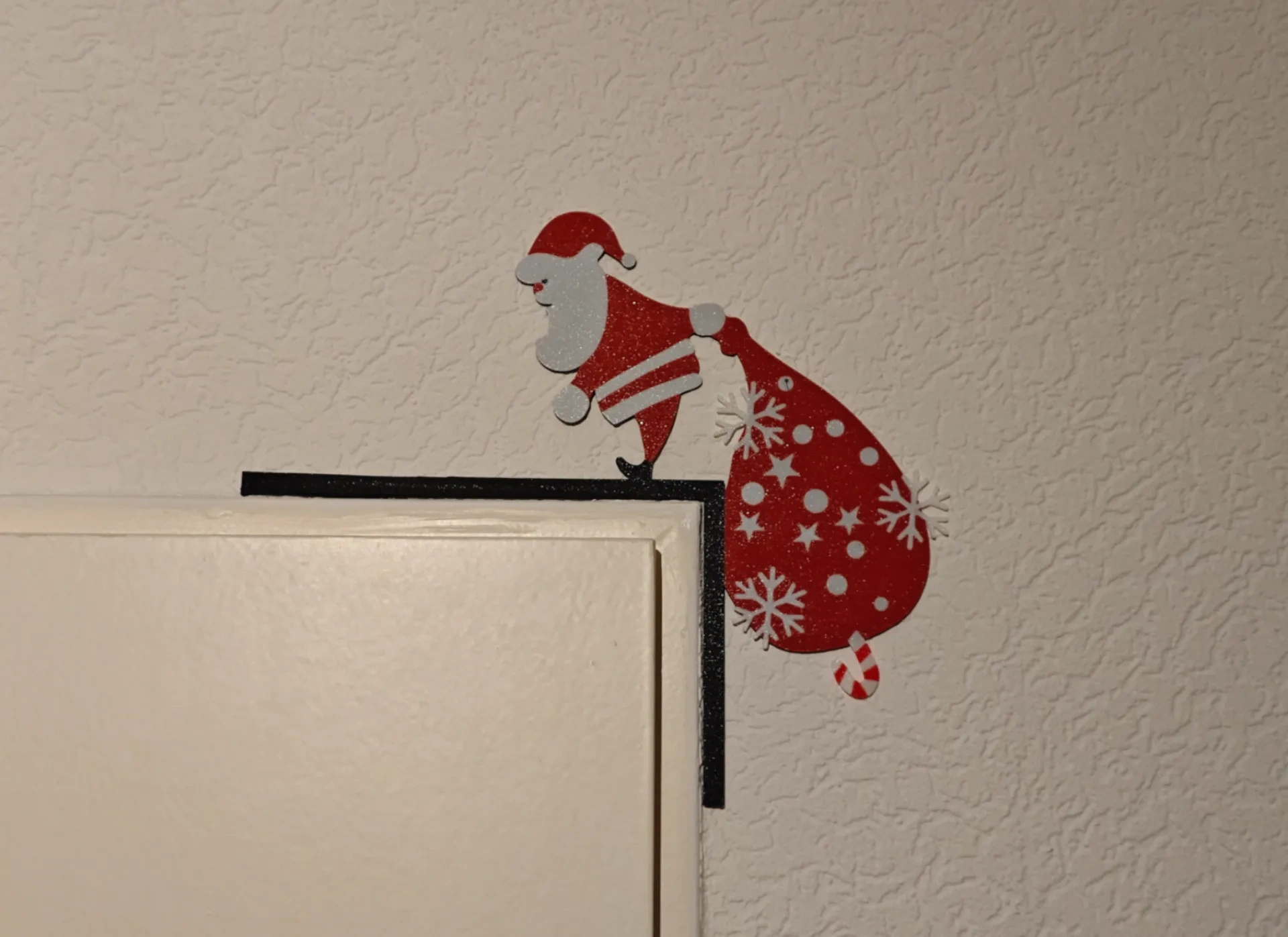Christmas Santa Claus Door Corner (sign) 来自 HL3dDesign - MakerWorld
