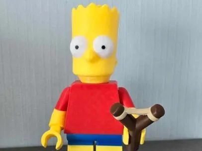 Big Brick * The Simpsons - Bart Simpson 来自 cBoLsmUiEc - MakerWorld