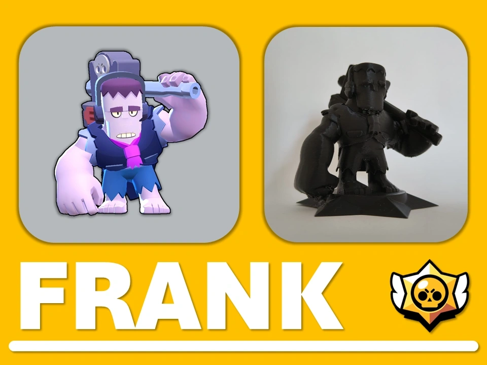 Frank brawl stars figurine 来自 Mike.stl - MakerWorld
