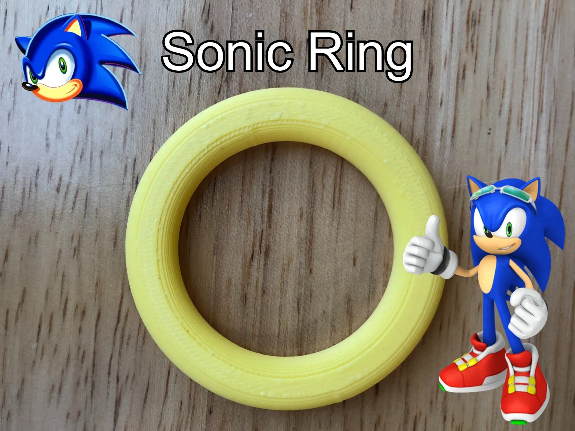Sonic Ring 来自 LCoolo - MakerWorld