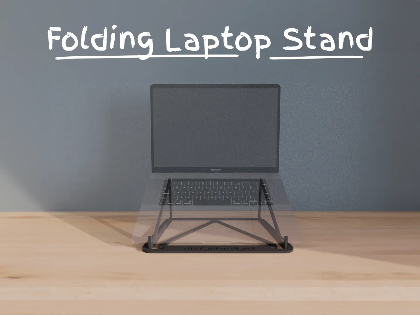 Folding Laptop Stand 来自 pops - MakerWorld