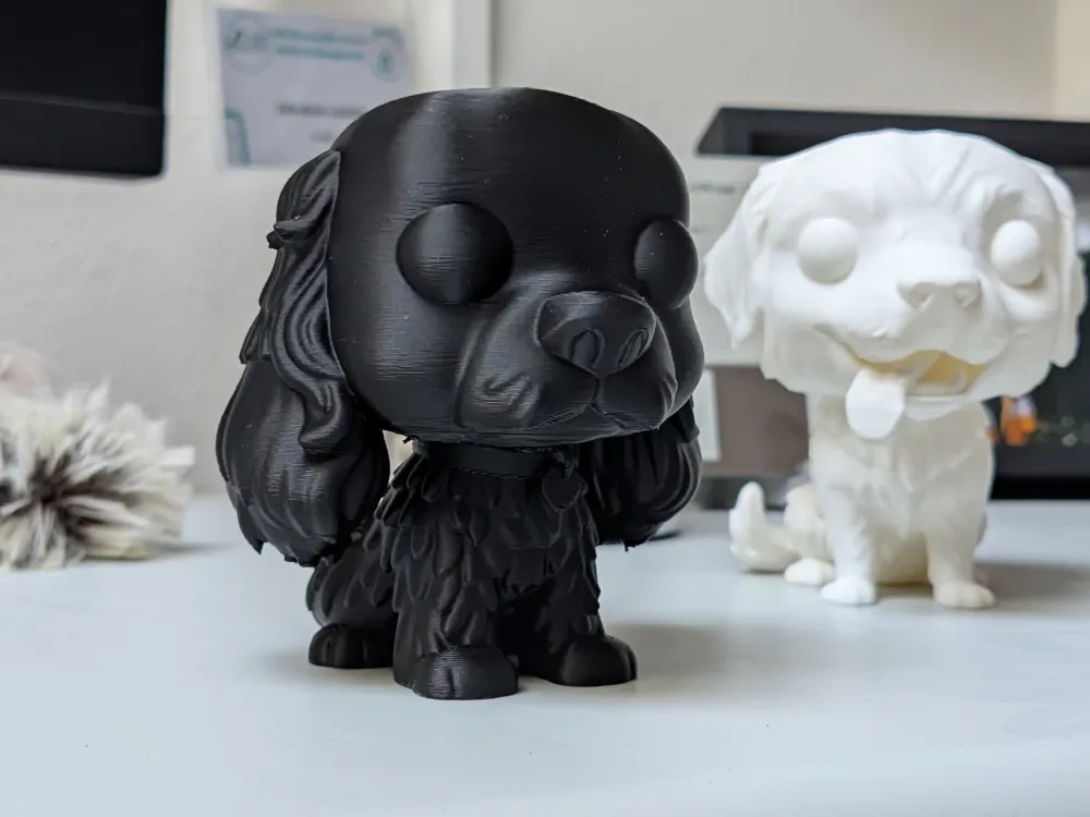 可卡犬 Funko Pop – 钥匙扣版和普通版 - 免费 3D 打印模型 - MakerWorld