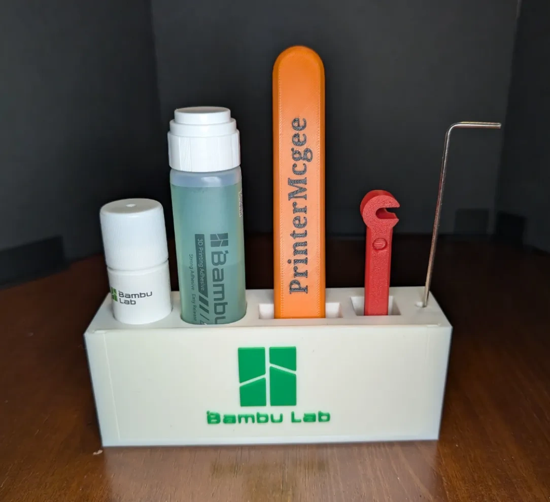 Bambu Lab X1C/P1P 一体式磁性收纳盒 V2 来自 PrinterMcgee - MakerWorld