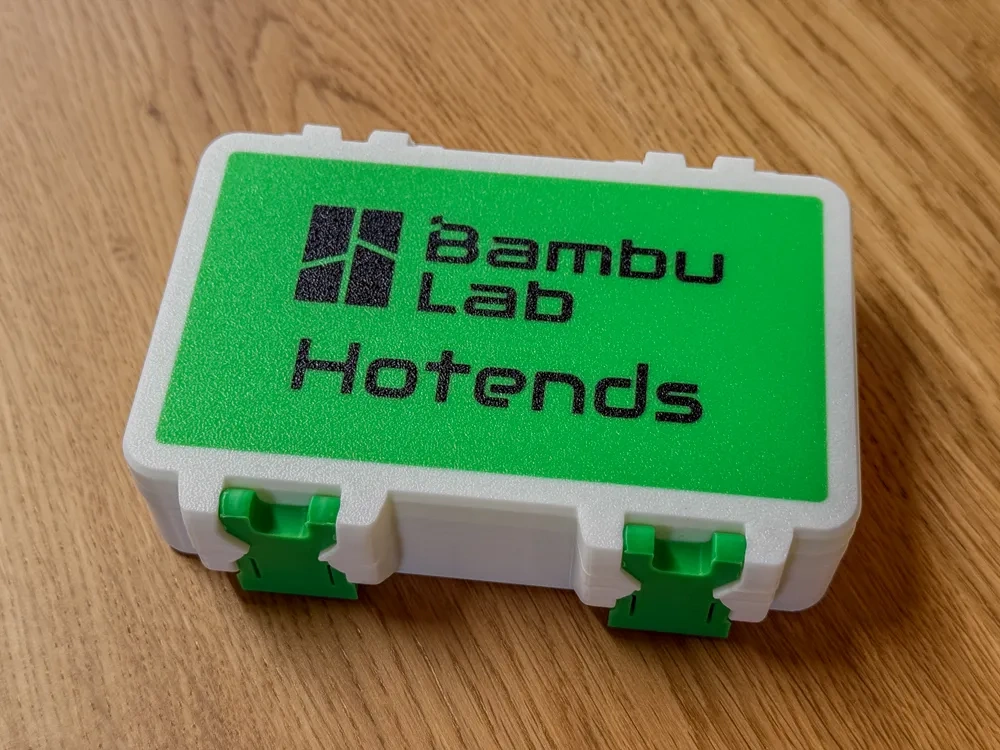 用于四个带硅胶套的H2D/H2S/P2S热端盒子 - 免费 3D 打印模型 - MakerWorld