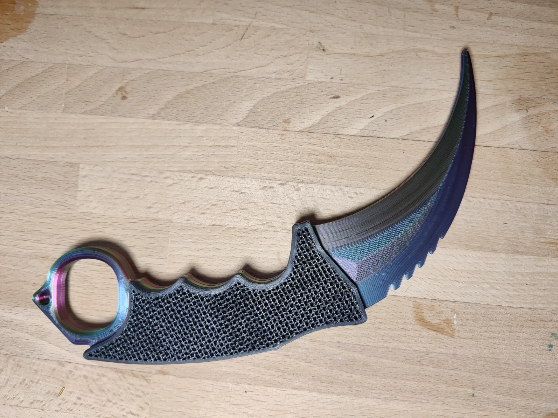 战术Karambit V2 二次创作 - 来自 Renaar - MakerWorld