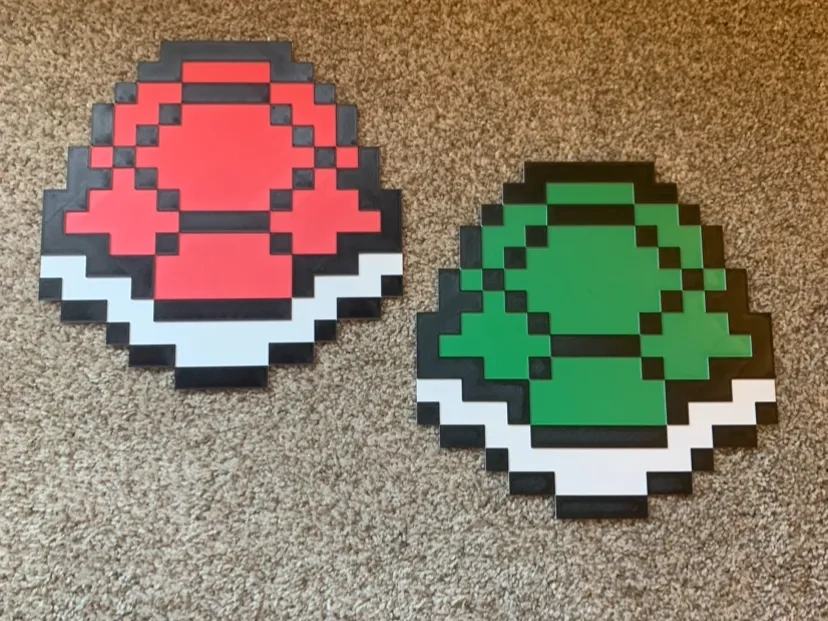 8bit Koopa Shell Wall Art 来自 birdhouse8669 - MakerWorld
