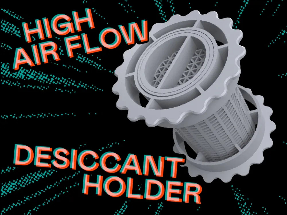 高气流干燥剂盒 - 免费 3D 打印模型 - MakerWorld