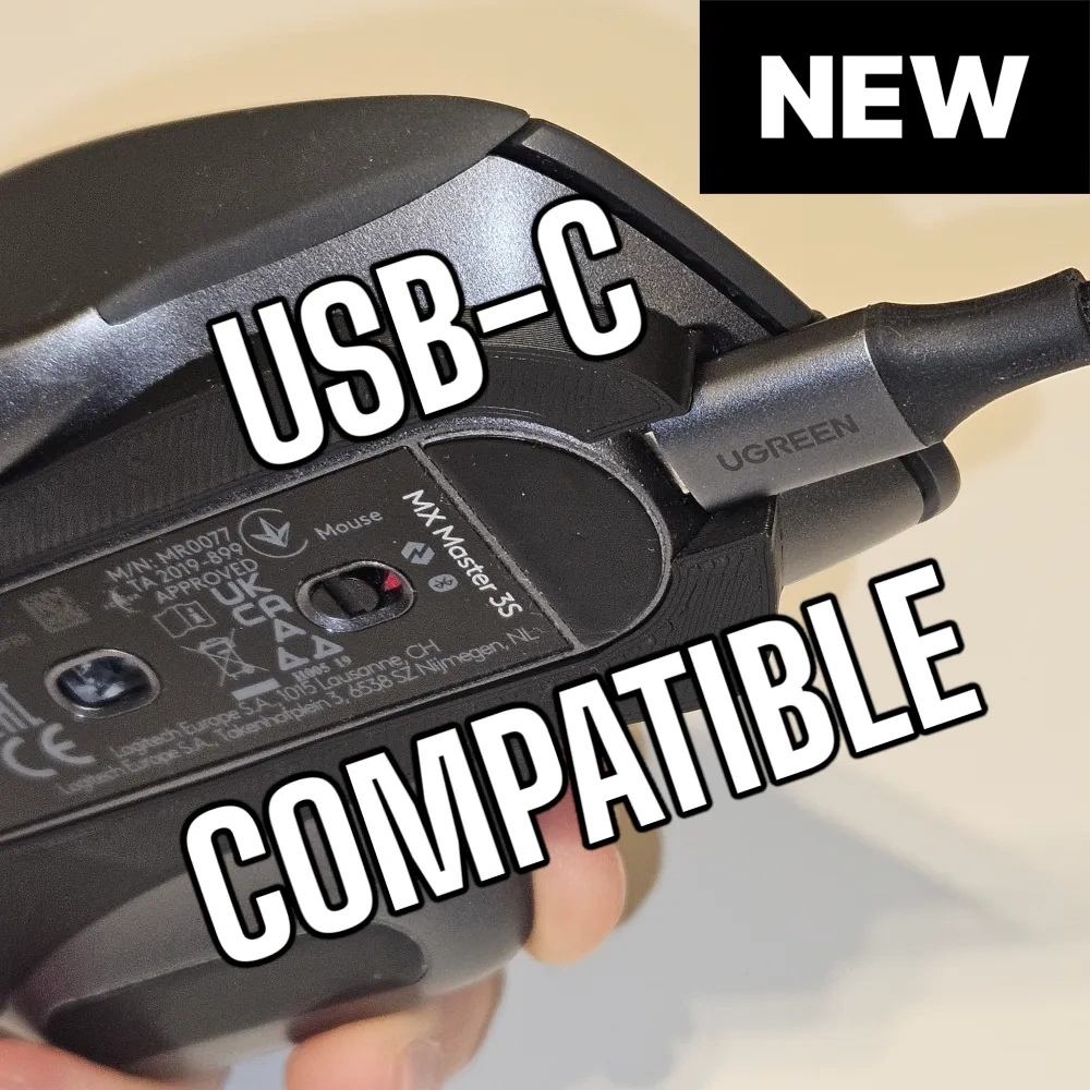 适用于罗技MX MASTER 3S鼠标的CARPIO腕托 - 免费 3D 打印模型 - MakerWorld