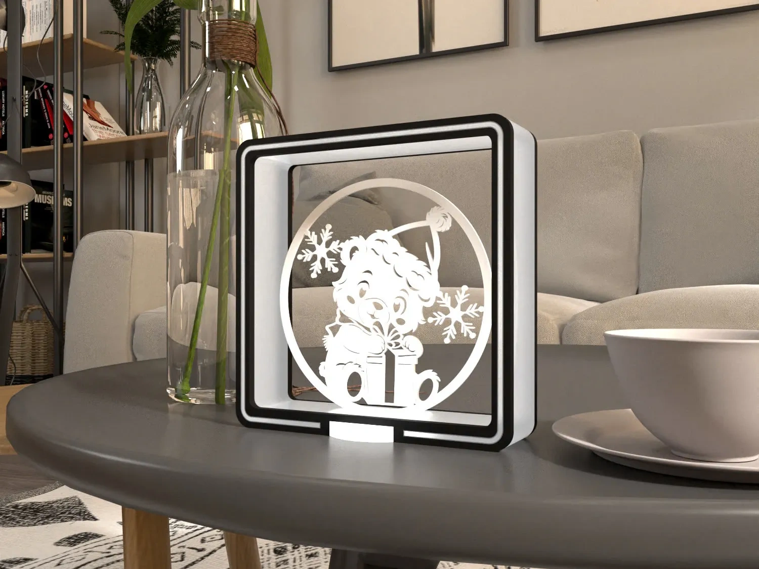 LED灯组件001用闪耀小熊灯 来自 BLACKMICE - MakerWorld