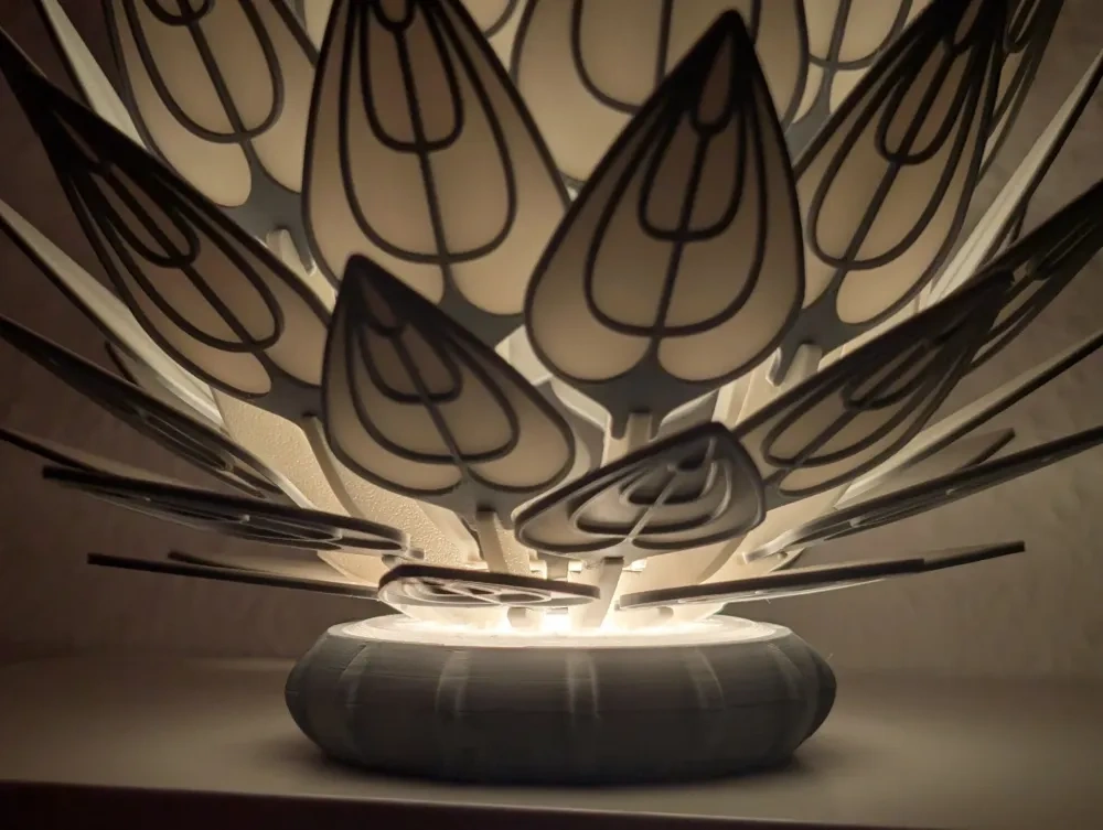 棱镜花瓣——Bambu Lab LED套件版 来自 Modular Mapping MakerWorld：免费下载 3D 模型