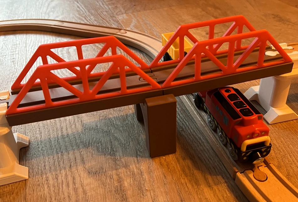 Wooden Train Bridge Track Brio/Ikea Compatible 二次创作 - 来自 L3onNL ...