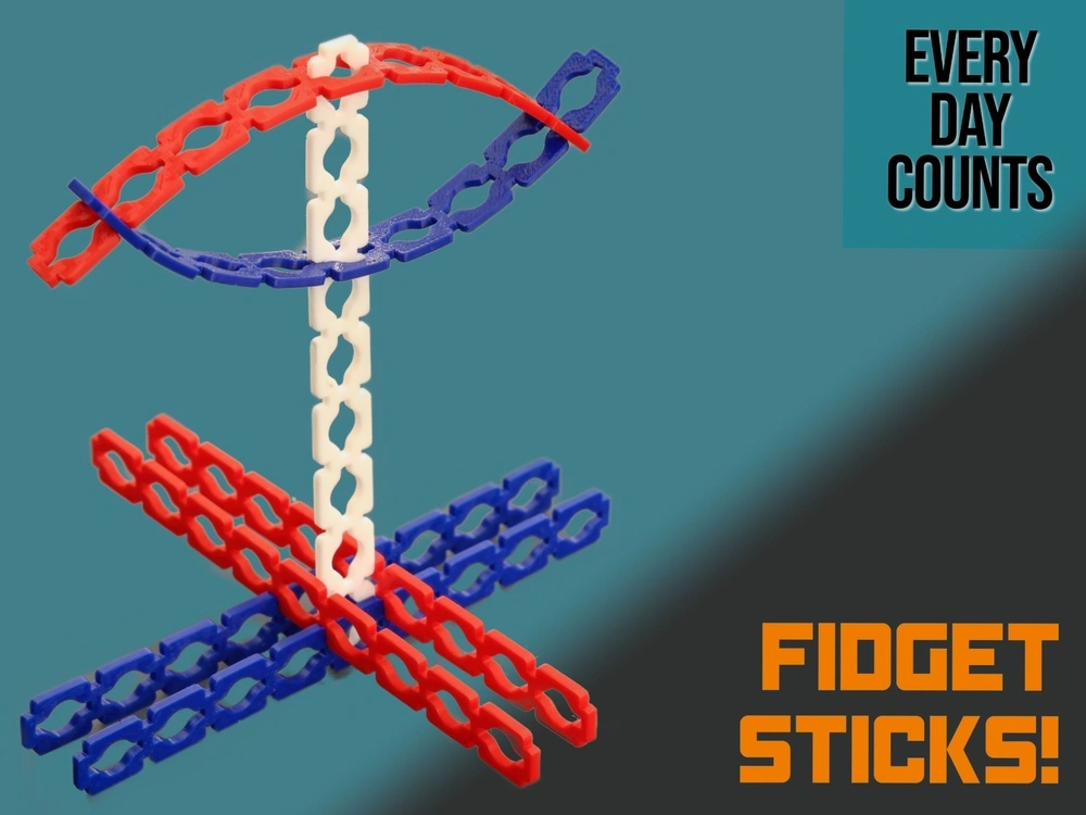 Fidget Toy: "Fidget Sticks" 来自 Every Day Counts - MakerWorld